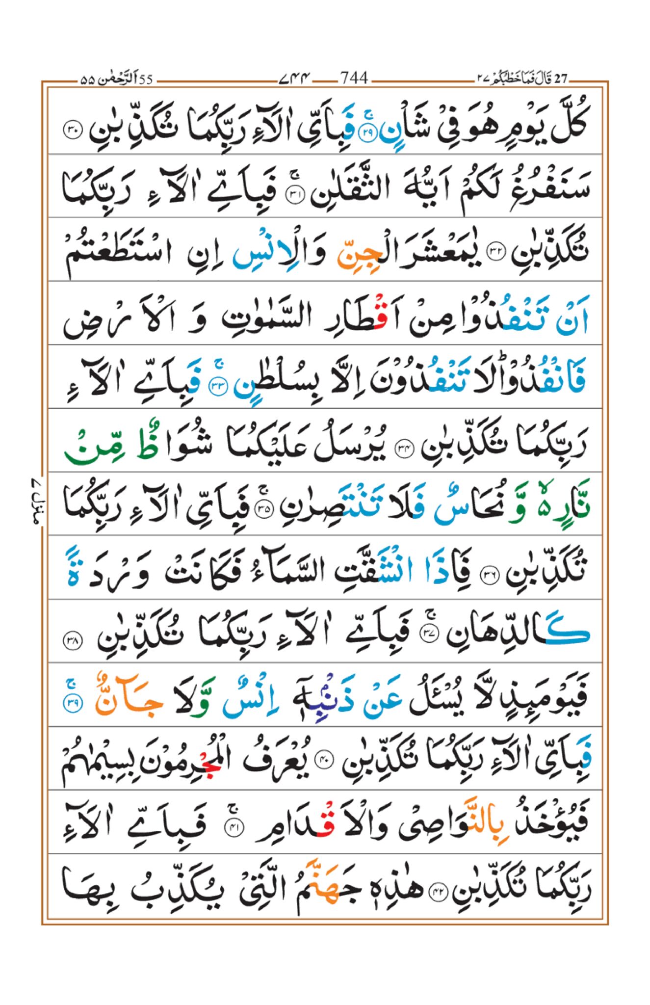 [55] Surah Rahman | Surah Rahman PDF - Deen-o-Iman