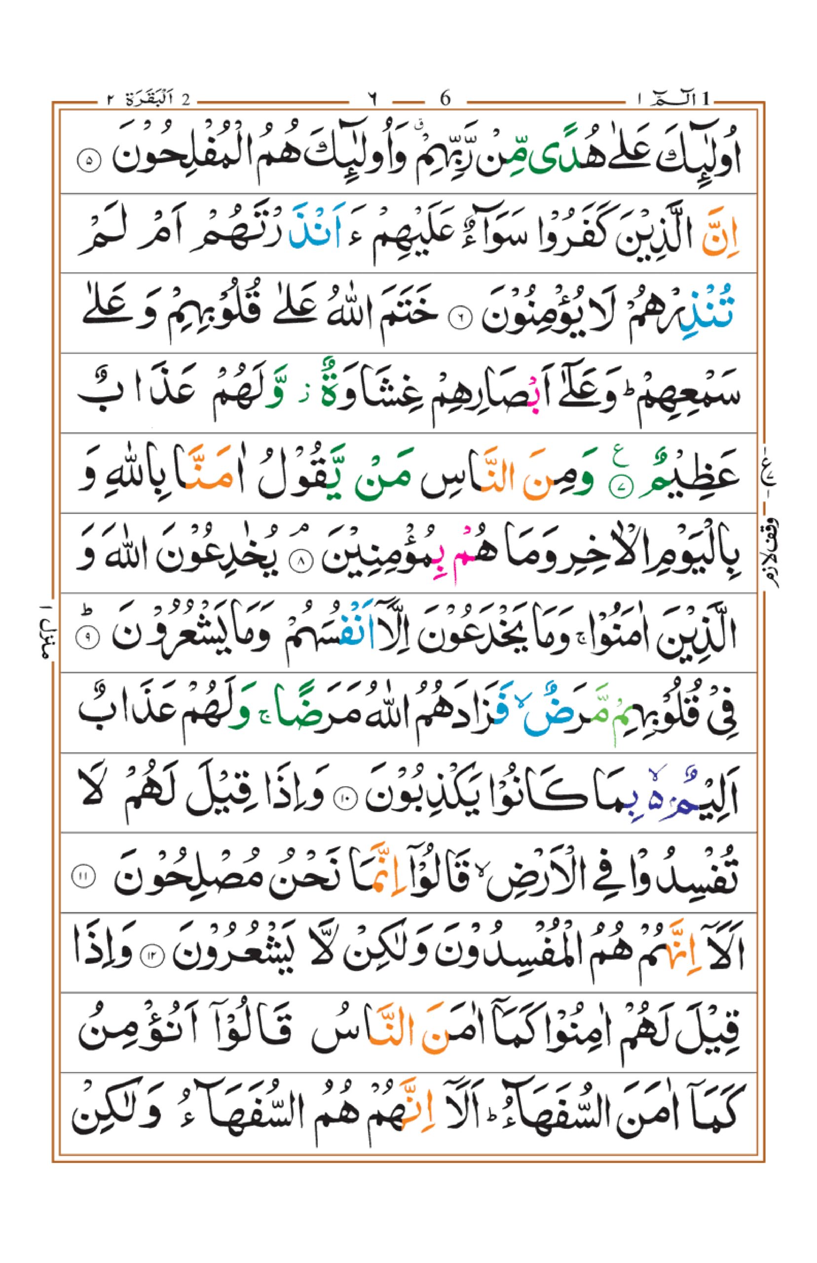 [2] Surah Baqarah | Surah Baqarah PDF - Deen-o-Iman