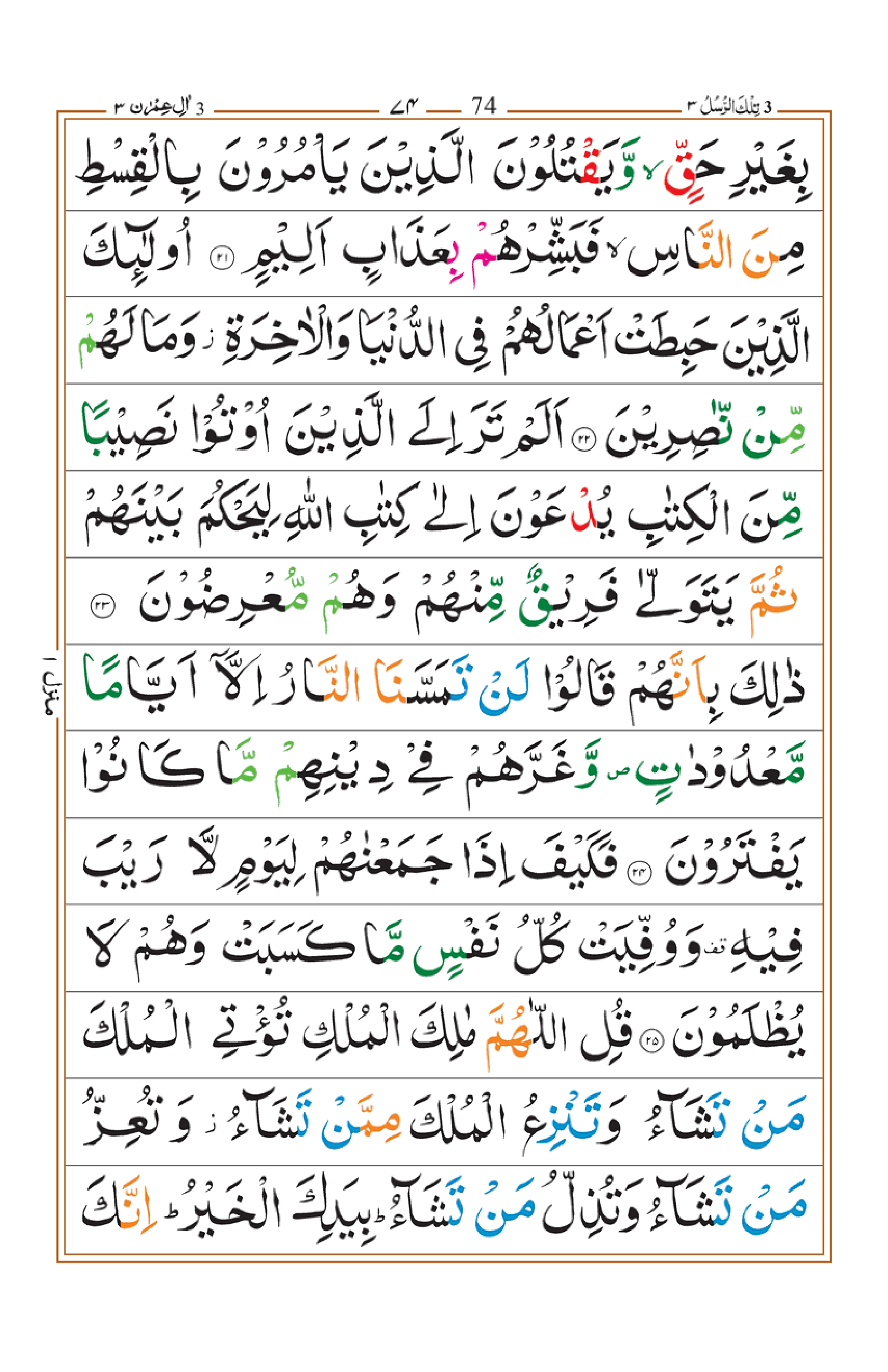 [3] Surah Imran - Deen-o-Iman